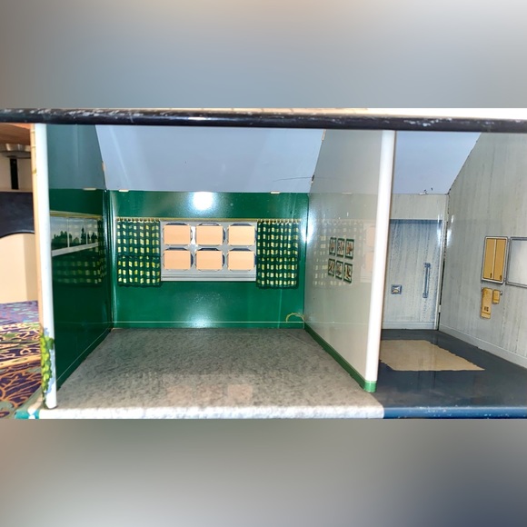 Other | Mcm Vintage Marx Tin Litho 195s Rancher Doll House | Poshmark